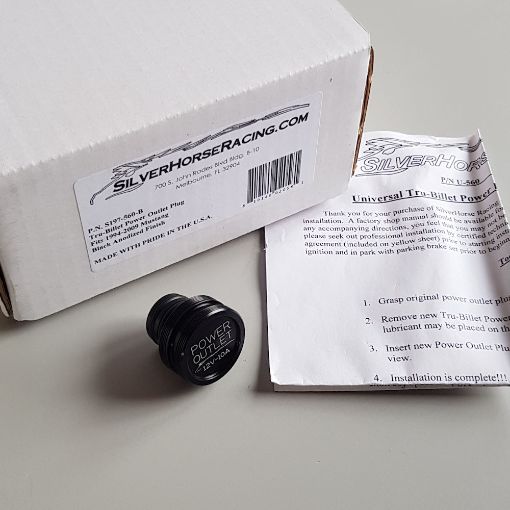 SHR Power Outlet Plug (12V) for 1994-2009 Ford Mustang