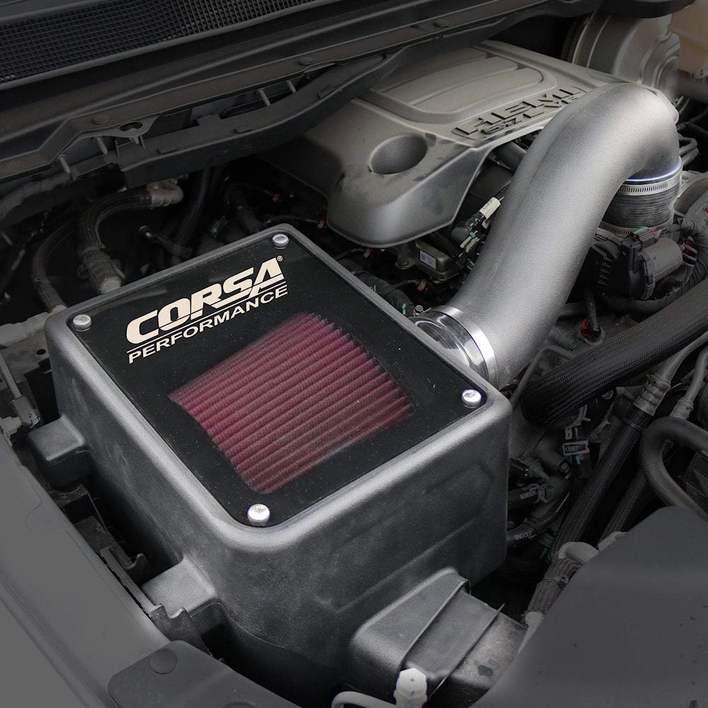 DryTech Cold Air Intake (CAI) from Corsa for 2019-2022 Dodge RAM Trucks