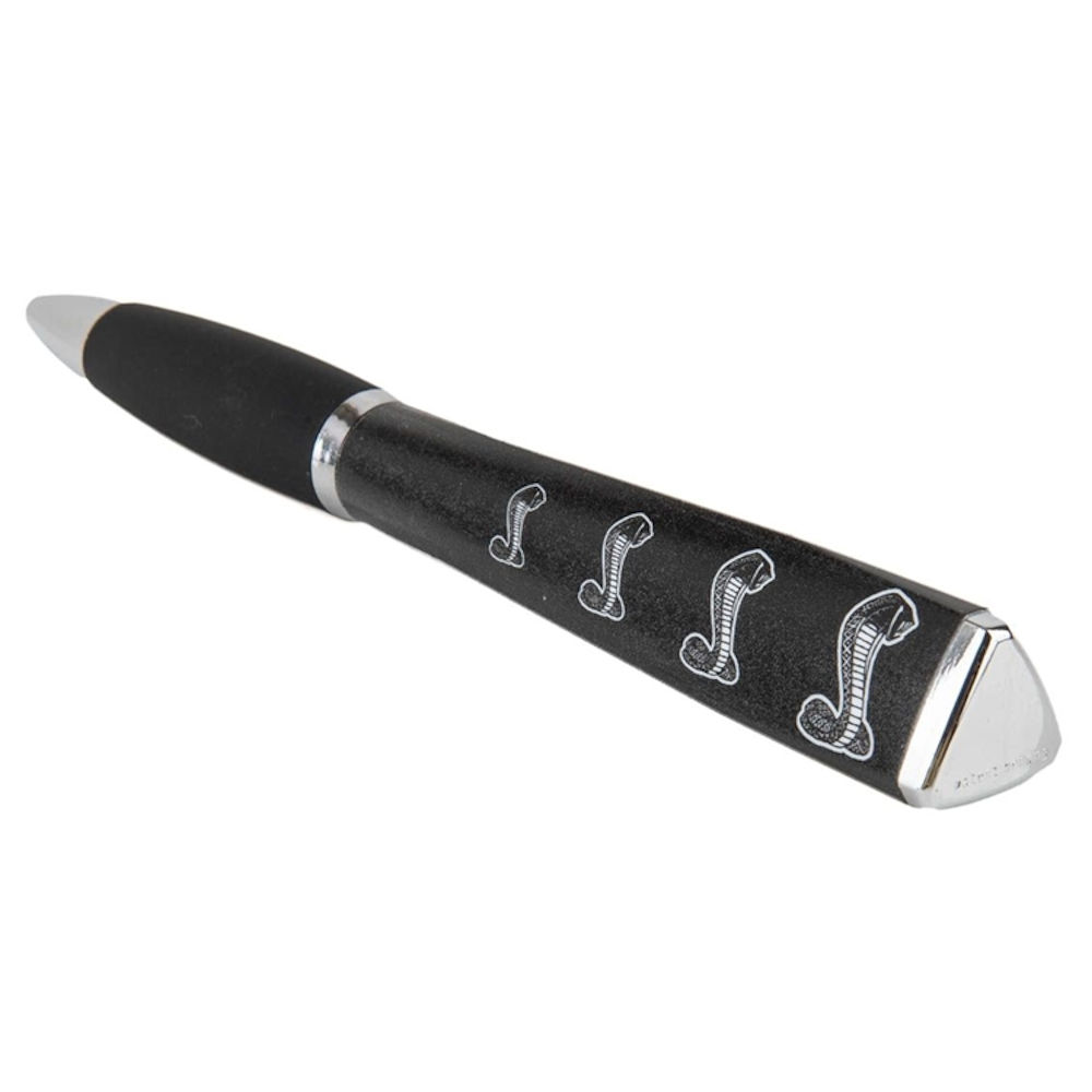 Shelby 3-sided Ball Ink Pen (Black Ink) black/chrome