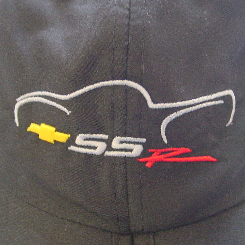 Black Chevy SSR Roadster Baseball Cap/Hat (Chevymall)