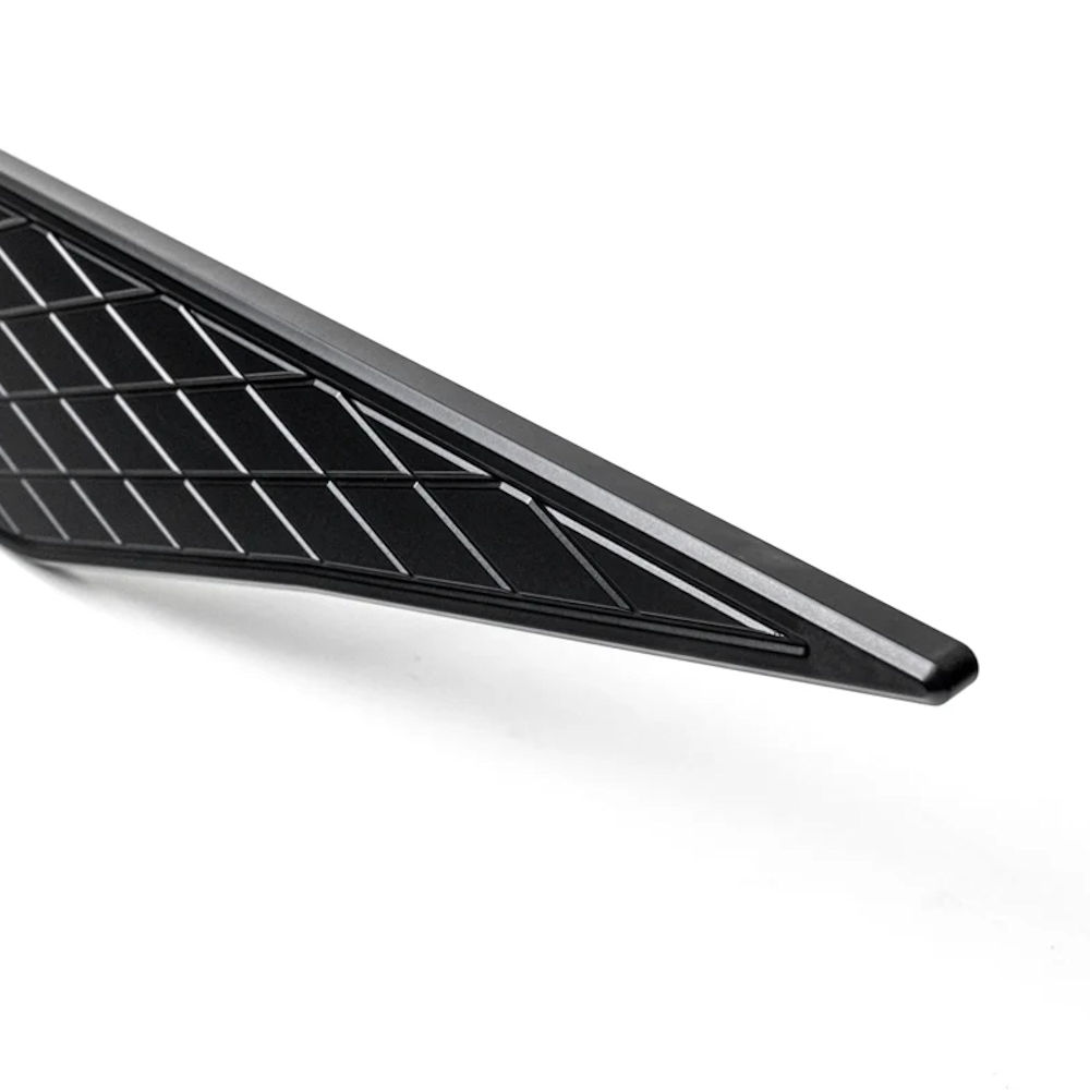 LG Billet Bed Step Plates black for 1988-98 C/K Trucks