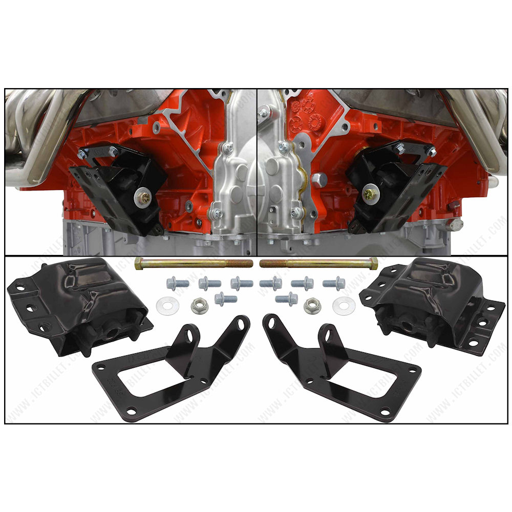 Engine Conversion Mounts for LS-Swap on 88-99 GM Fullsi