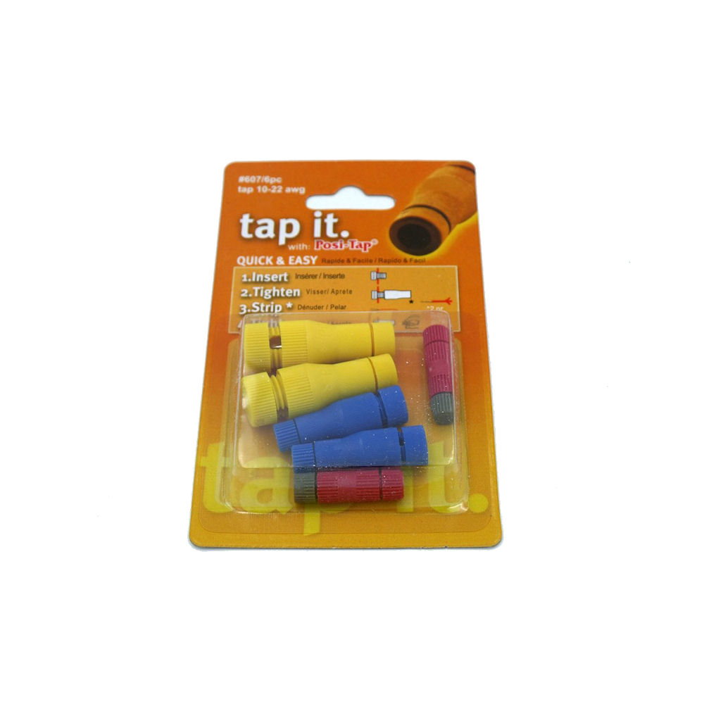 Posi Tap No Crimp Cable Connectors from Posi Products (6 pieces)