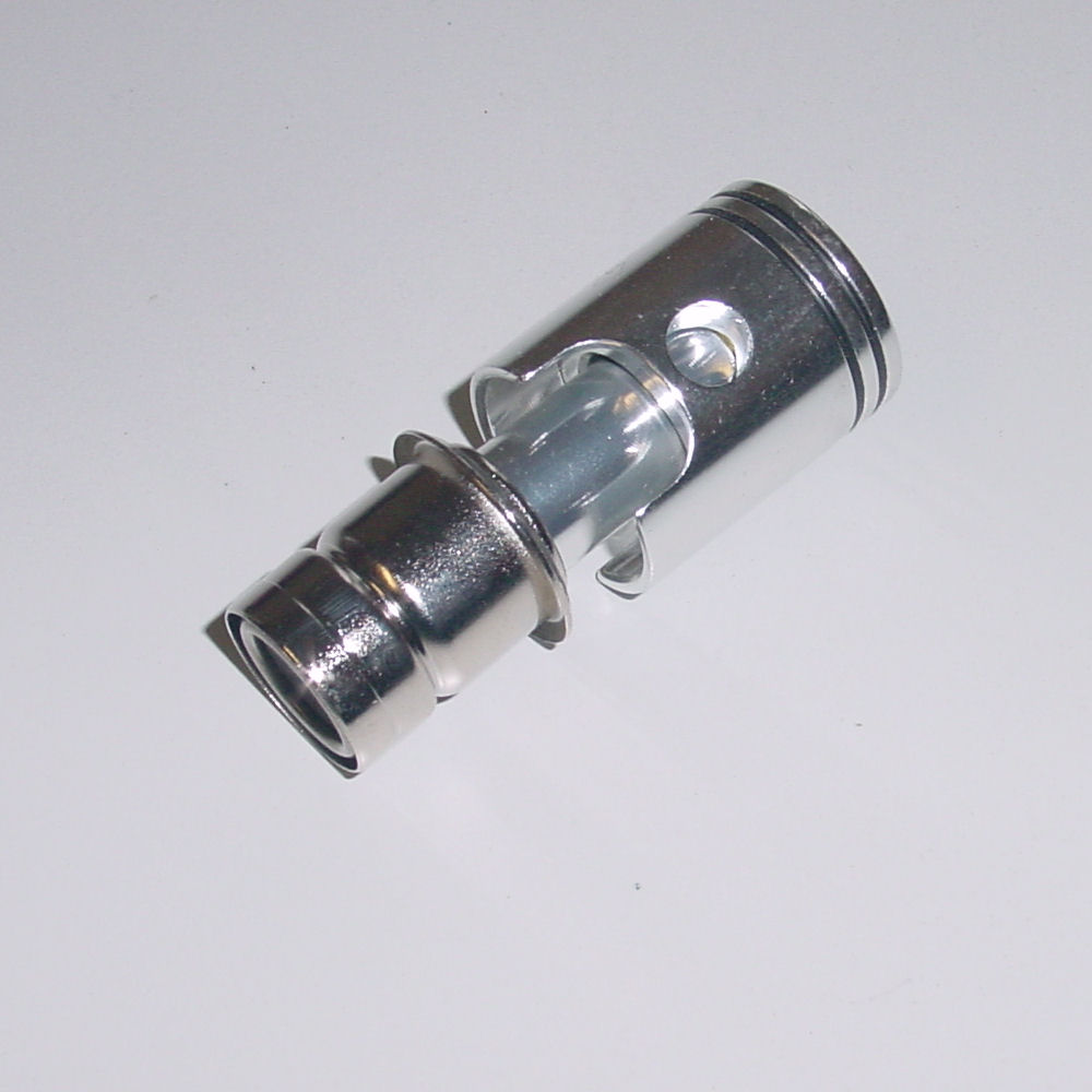 Foliatec Cigarette Lighter with Piston Handle (Chrome)