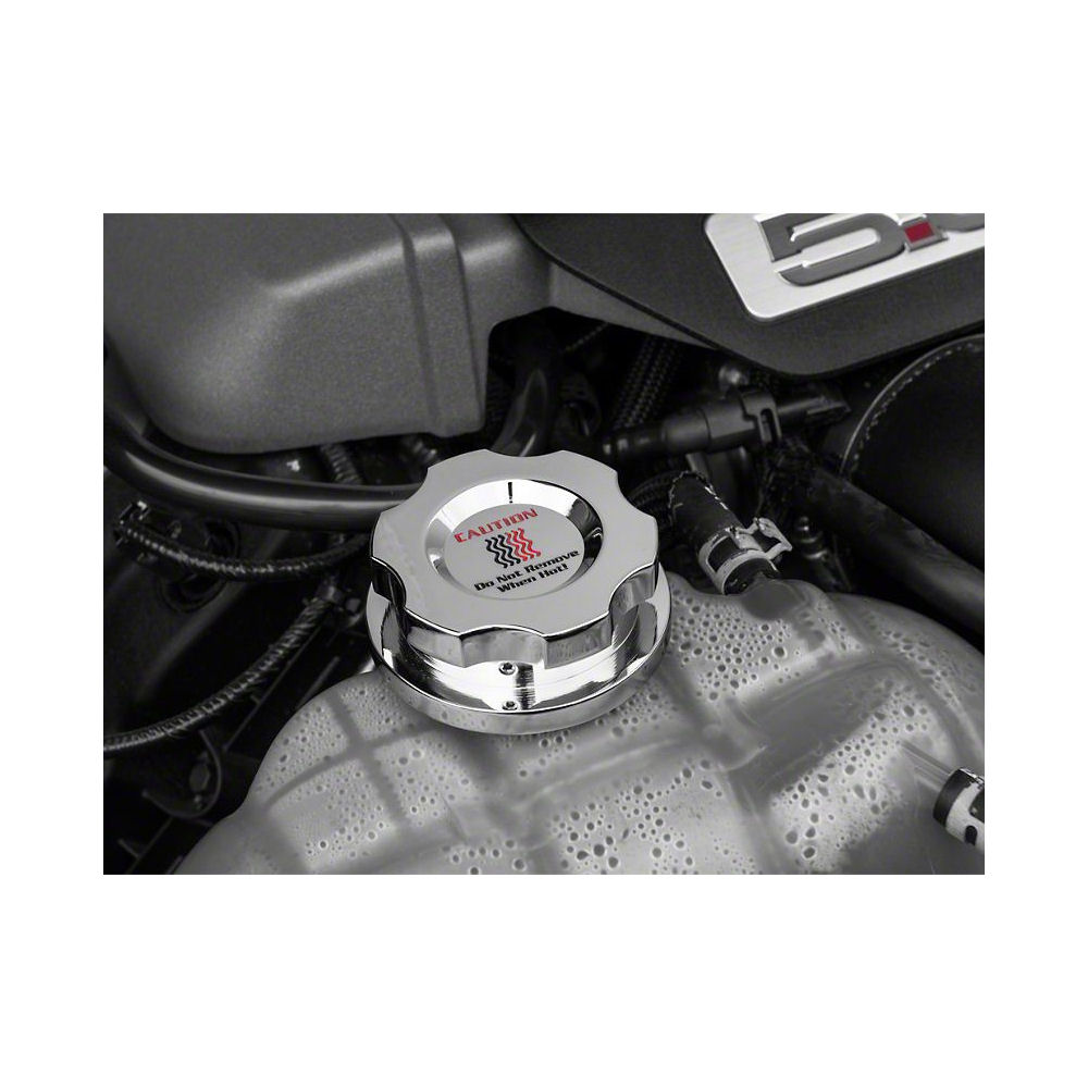 Billet Cover for Coolant Reservoir Cap for 2005-2014 Ford Mustang