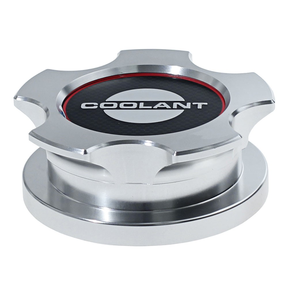 Drake Radiator Coolant Cap Carbon (05-14 Ford Mustang)