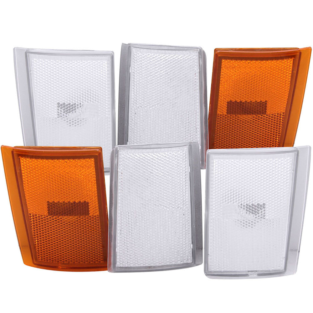 ANZO Turn Signal Lights/Reflectors 1988-93 Chevy Trucks