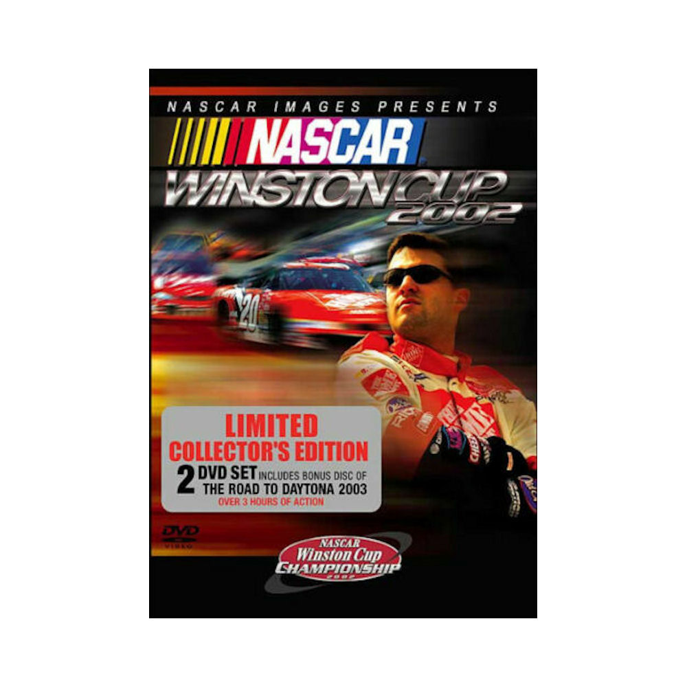2002 Nascar Winston Cup 2x DVD (limited) in english language