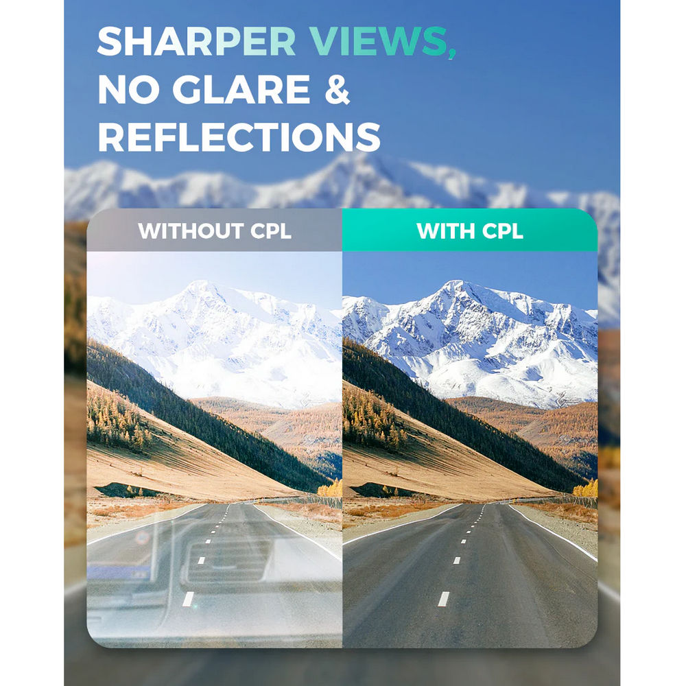 Polarizing Filter for Botslab G980H/G980H Pro Dashcam