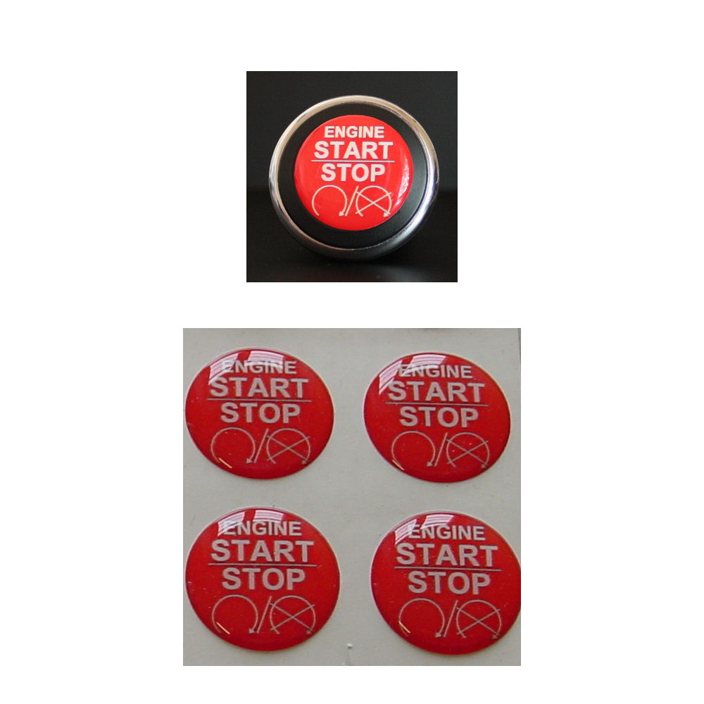 1x Start/Stop Decal for 2008-2014 Dodge Challenger (LC)