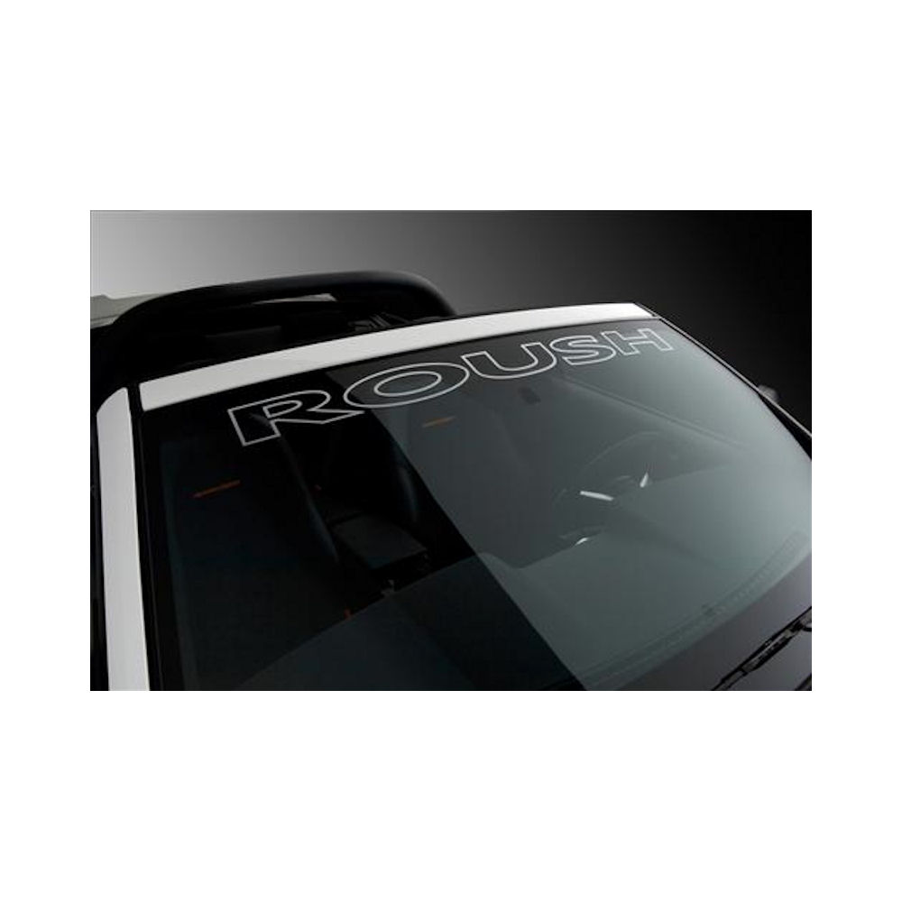 ROUSH Windshield Banner (silver) 2005-2023 Ford Mustang