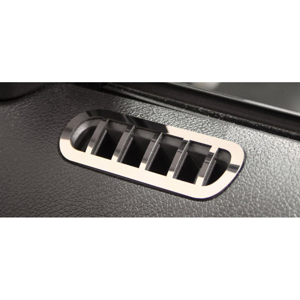 ACC Stainless Door Defroster Vents 2010-14 Ford Mustang