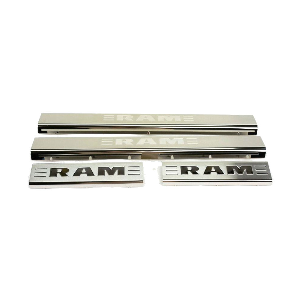 Dodge ram door sill plates store