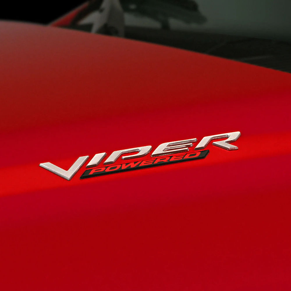 Mopar OEM Hood Emblem for 2004-2006 Dodge RAM SRT-10