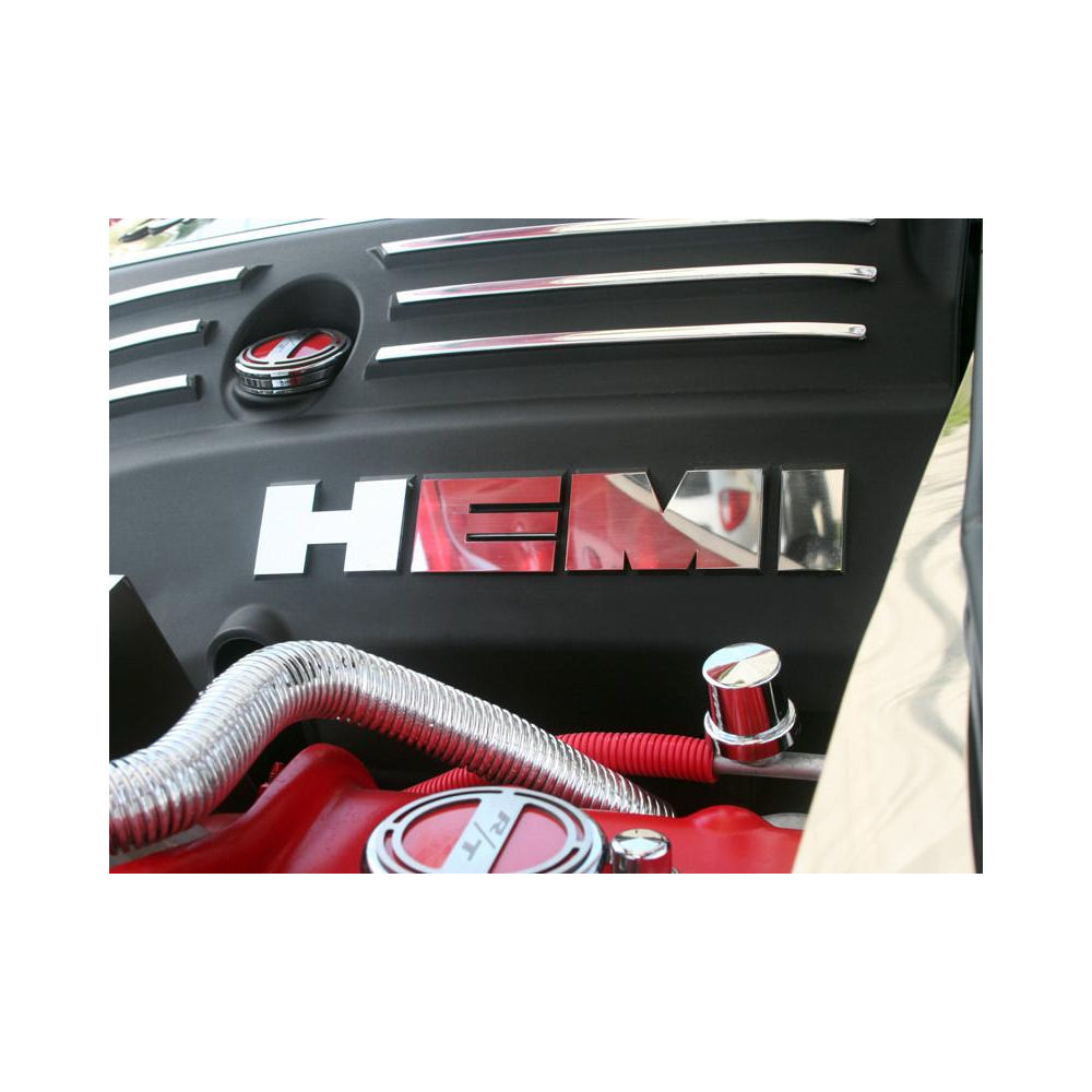 ACC Stainless HEMI Emblems for 2008-23 Dodge Challenger
