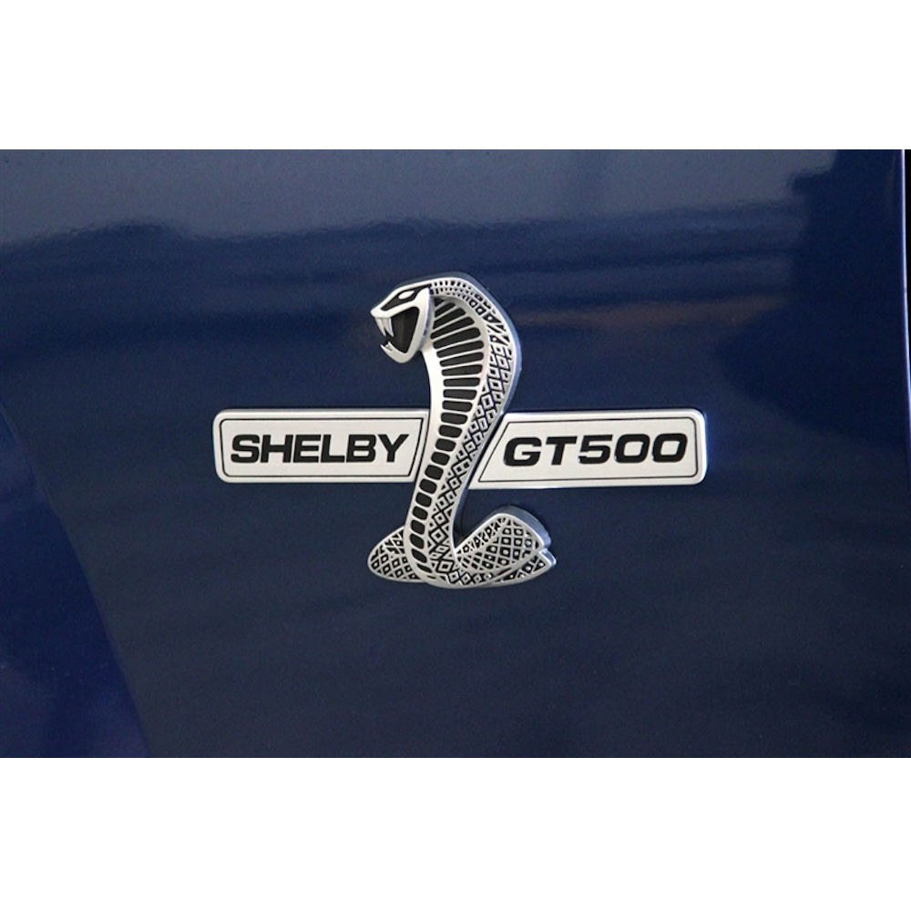 SHELBY Wing Emblem Kit made of Aluminum for 2007-2014 Shelby GT500