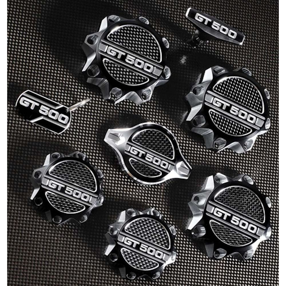 Billet Carbon Engine Cap Set from Shelby for 2010-2014 Shelby GT500