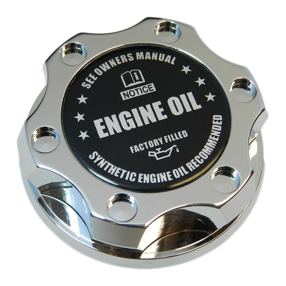 VMS Chrome Engine Oil Cap for 2014-2020 GM LT1 Engines