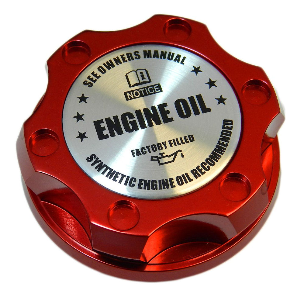 VMS Red Engine Oil Cap for 2014-2020 GM LT1 Engines