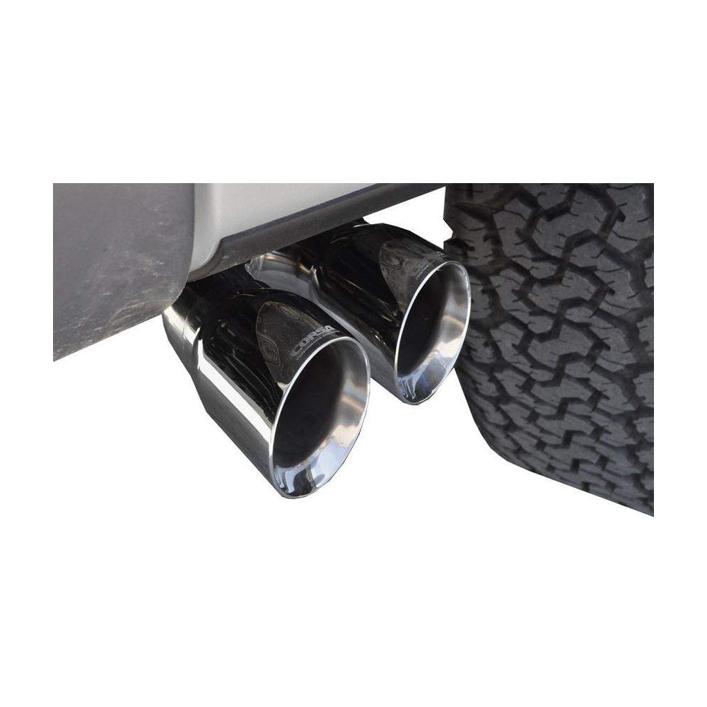 Corsa Exhaust System (polished) for 2001-06 Chevy Tahoe