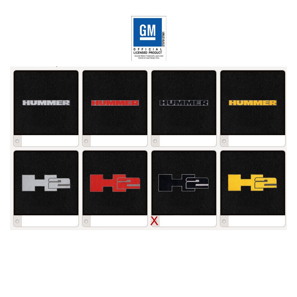 Lloyd Velourtex Floor Mats for 2003-2007 Hummer H2 SUV