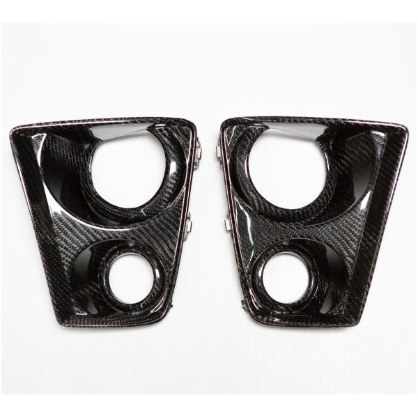 TruFiber Carbon Fog Light Bezels 12-15 Chevy Camaro ZL1