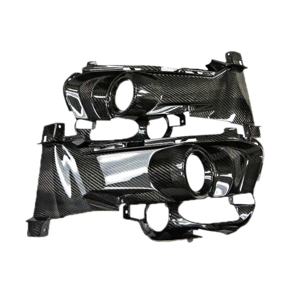 TruFiber Carbon Fog Light Bezels for 15-17 Ford Mustang