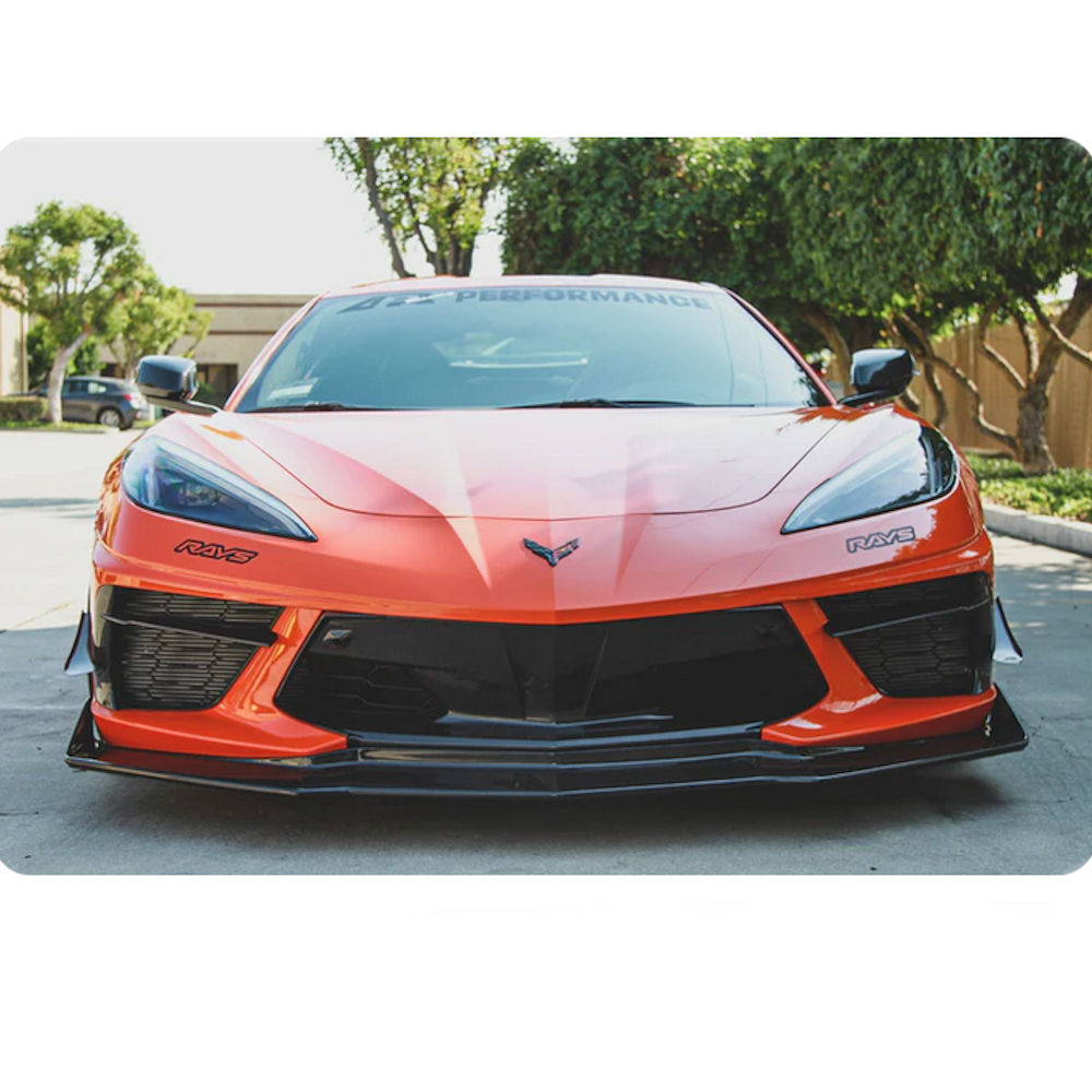 APR Carbon Front Bumper Insert (2020-23 Chevy Corvette)