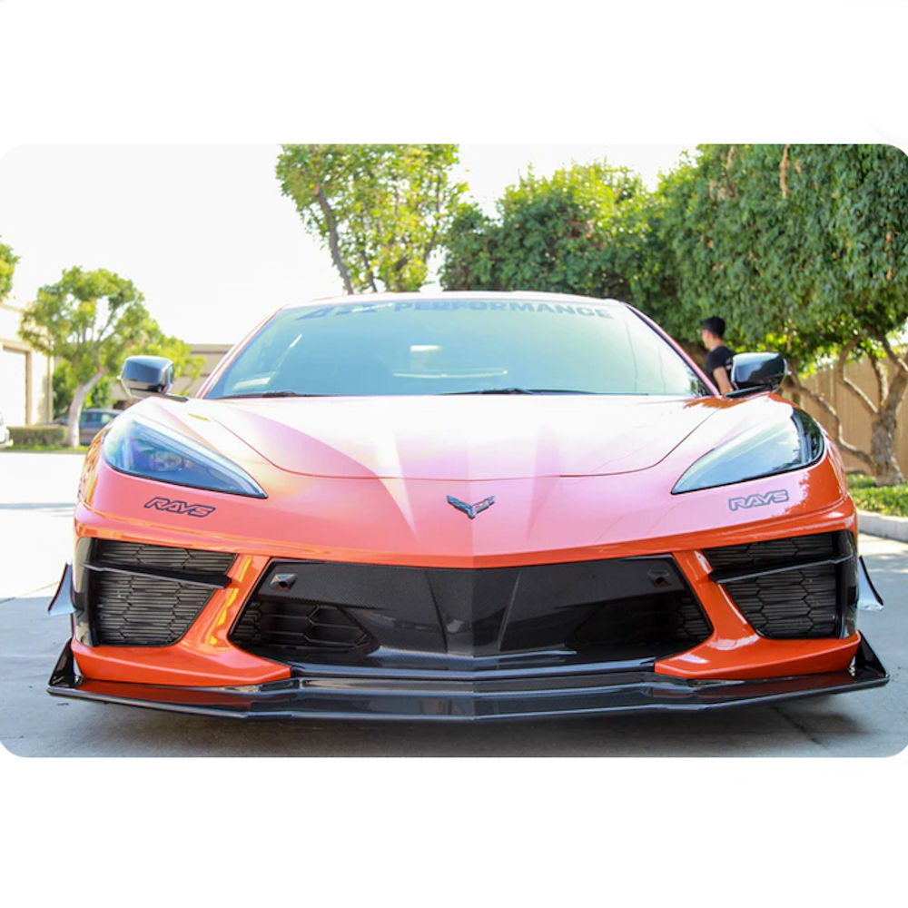 APR Carbon Front Bumper Insert (2020-23 Chevy Corvette)