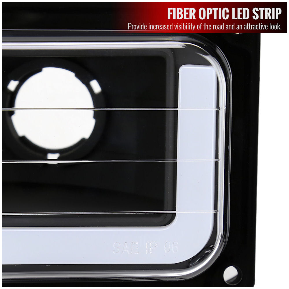 Turn Signal/Parking Lights with LED Strip for 1988-99 Chevrolet C/K-Trucks