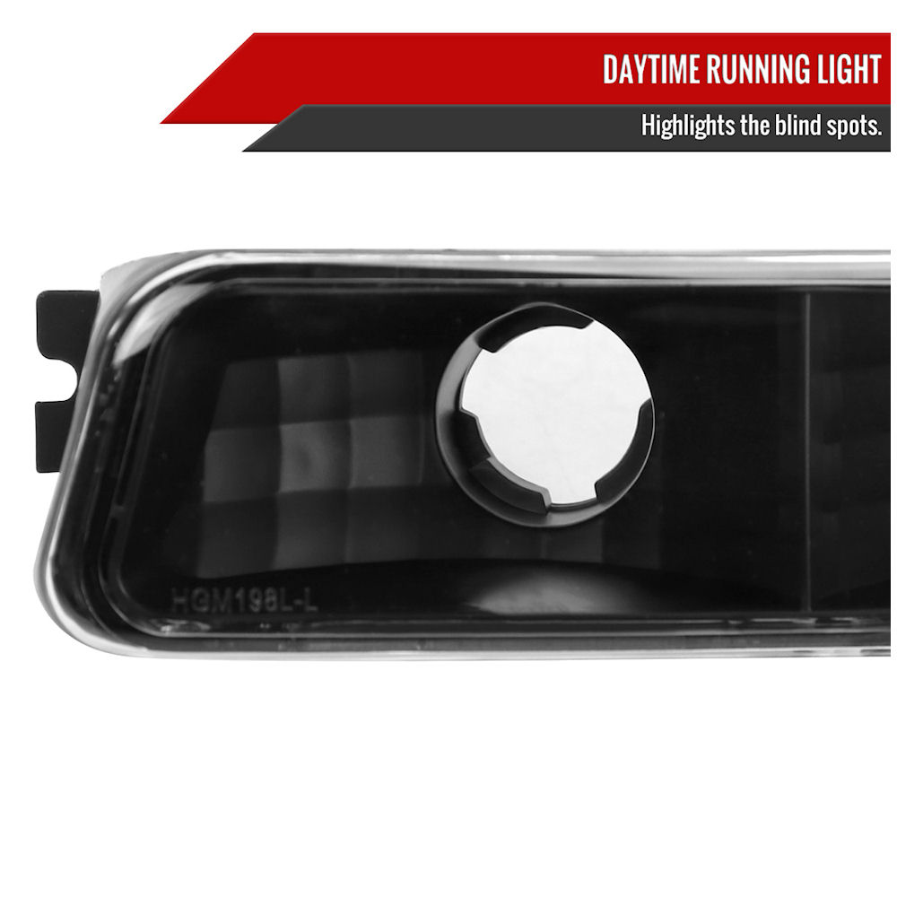 Black Parking Signal Lights for 2000-2006 GMC Sierra and Yukon/Yukon XL
