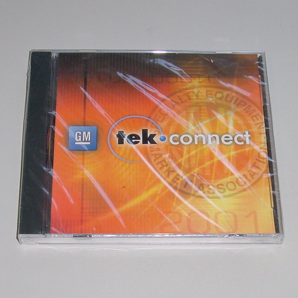 CD-ROM Tek Connect from General Motors at the 2001 SEMA Show Las Vegas