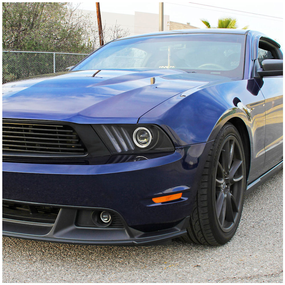 Projector LED Bar/DRL Headlight Set for 2010-2014 Ford Mustang S297