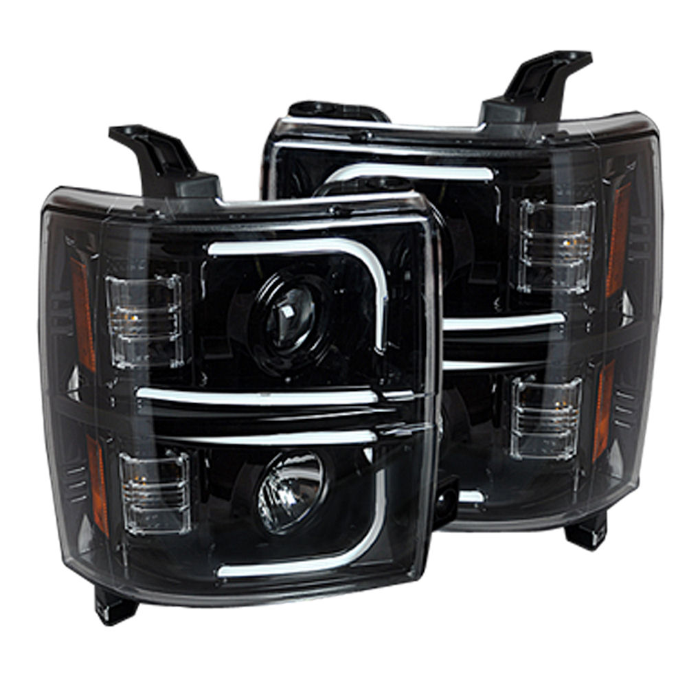 Recon OLED Projector Headlights for 2014-2017 Chevrolet Silverado