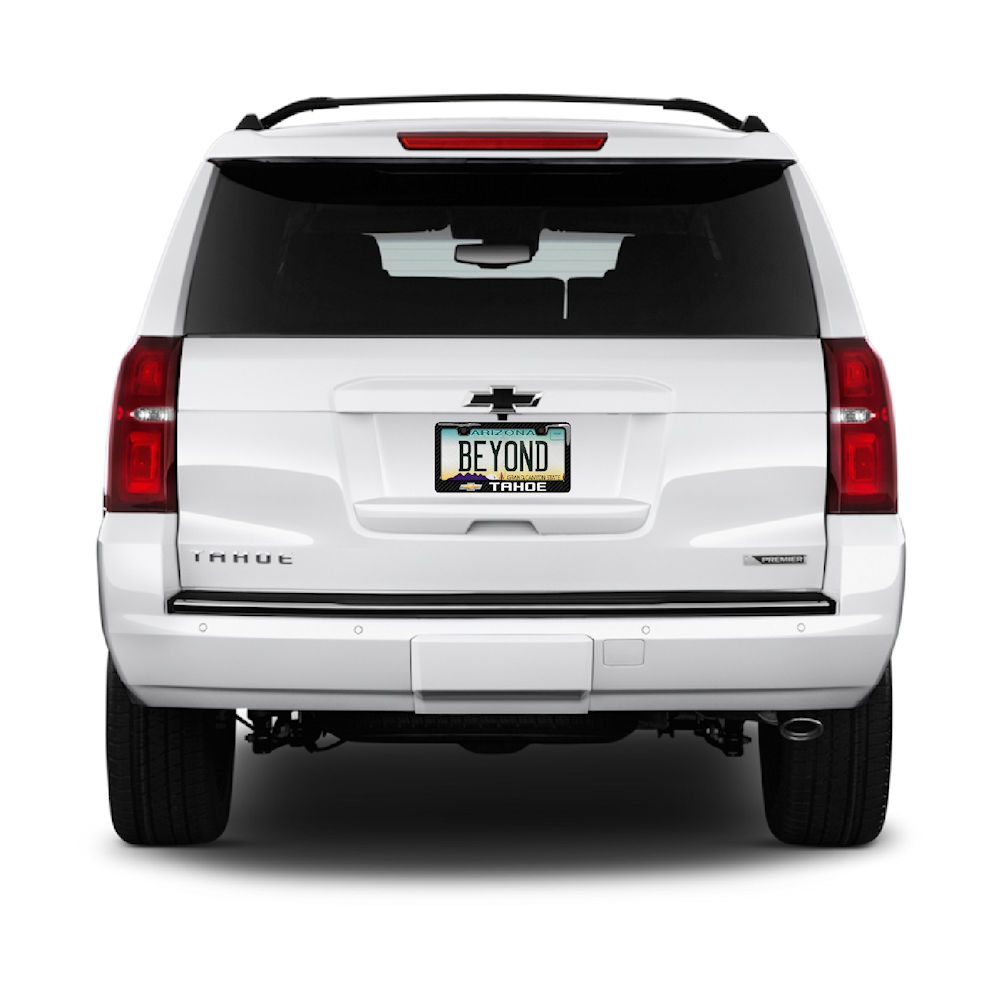 Karbon Kennzeichen-Umrandung für 1995-2024 Chevy Tahoe
