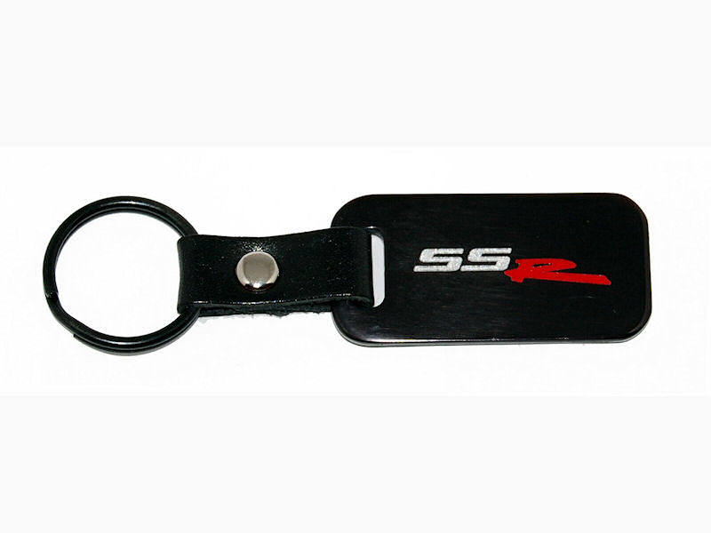 Key Chain made of metal with engraved Chevrolet SSR Log