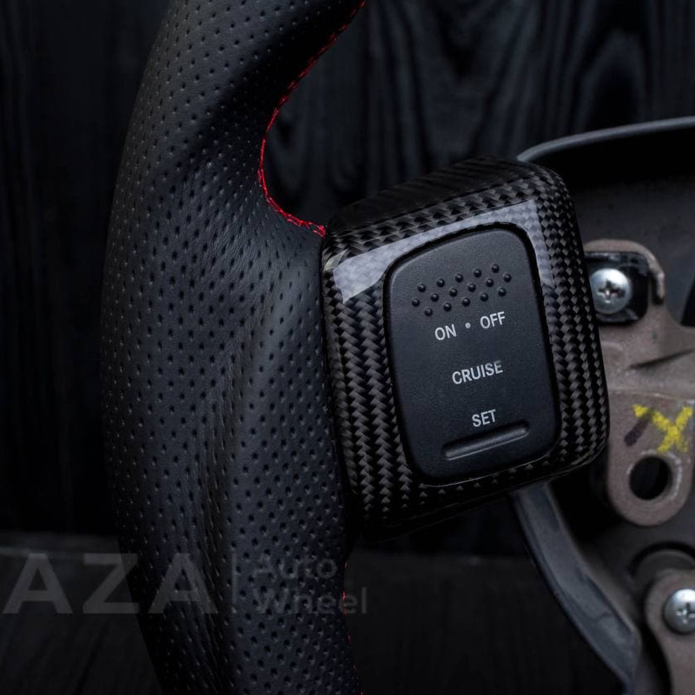 AZA Leder-Lenkrad mit Karbon für 2004-2008 Dodge RAM