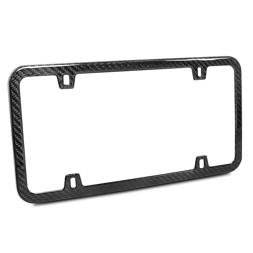Carbon Fiber License Plate Frame w/o Logo (universal)