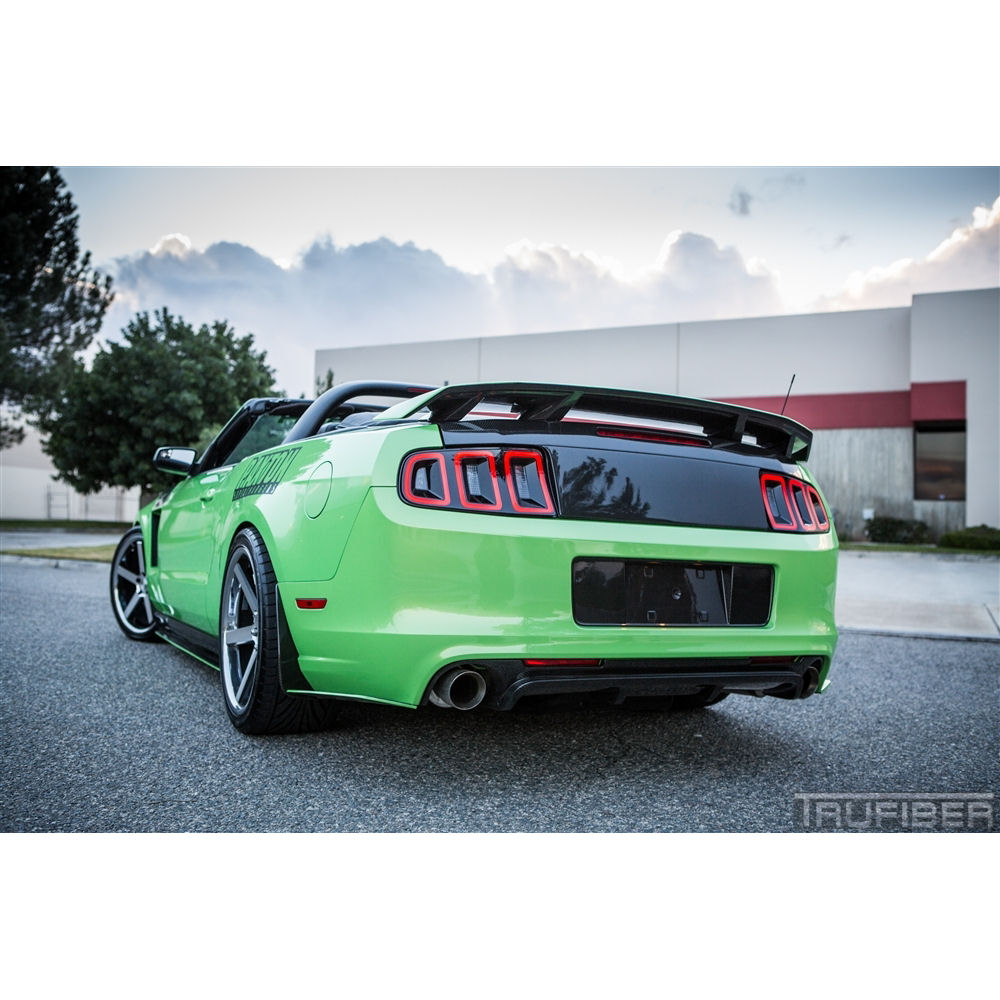 TruFiber Carbon License Plate Surround 2013-14 Mustang