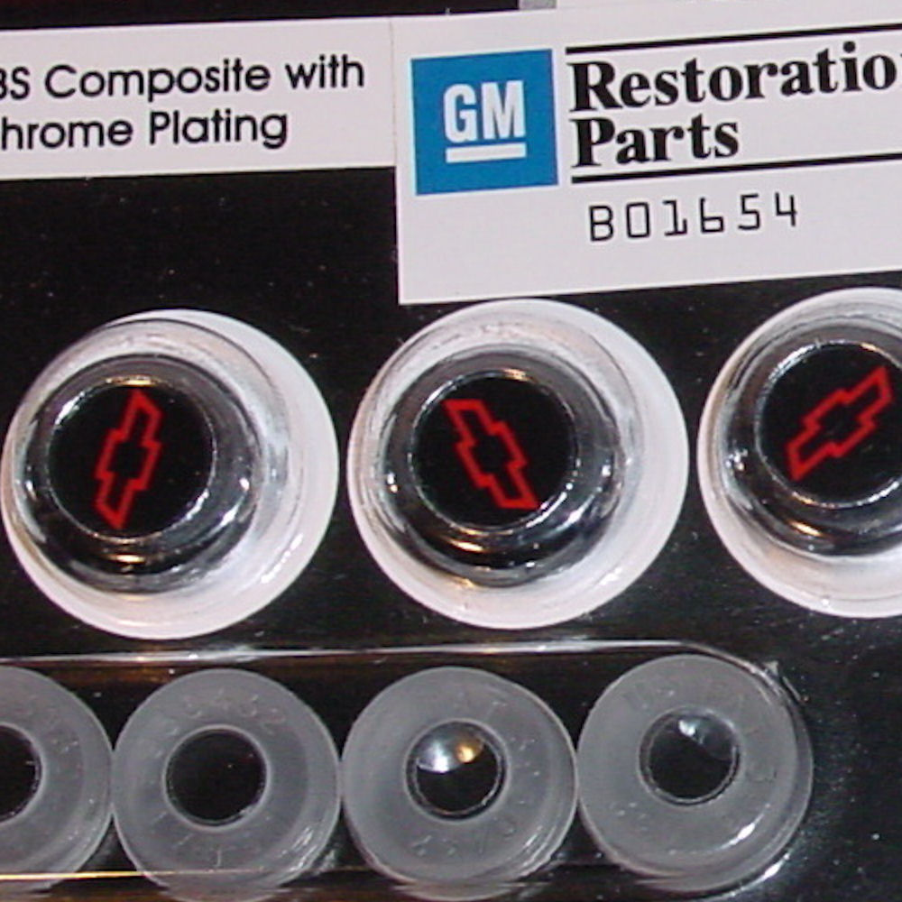 License Plate Screws & Covers from Logo Caps for Chevy