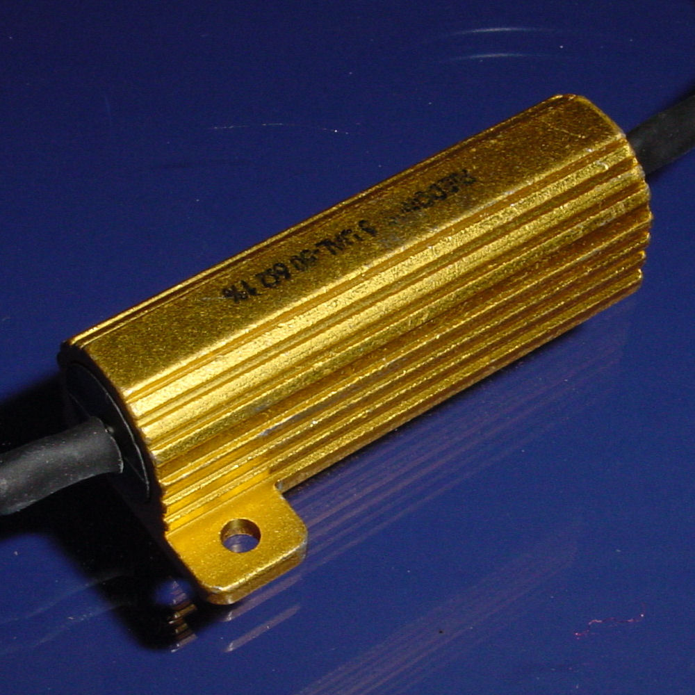6 Ohm Resistor/Equalizer for LED Light Bulbs (Turn Signal)