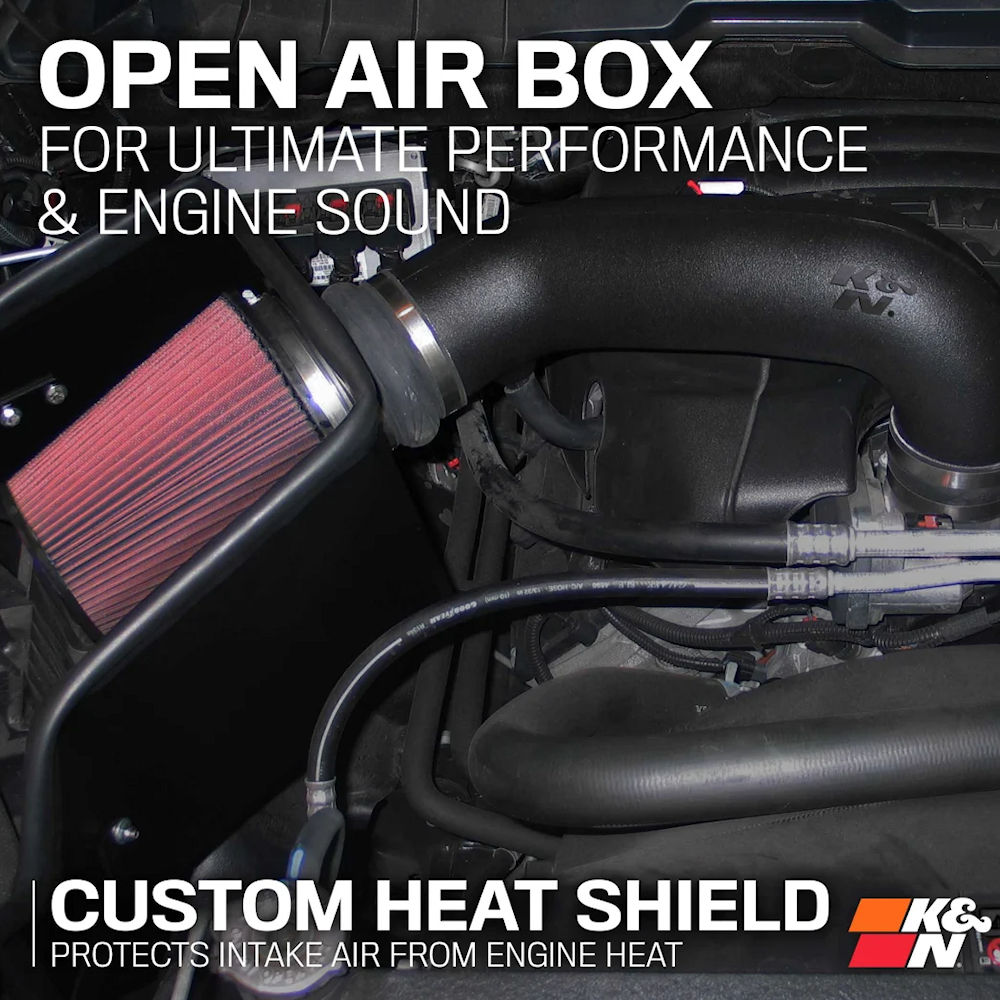 K&N AirCharger Kaltluftsystem für 2009-2018 Dodge RAM
