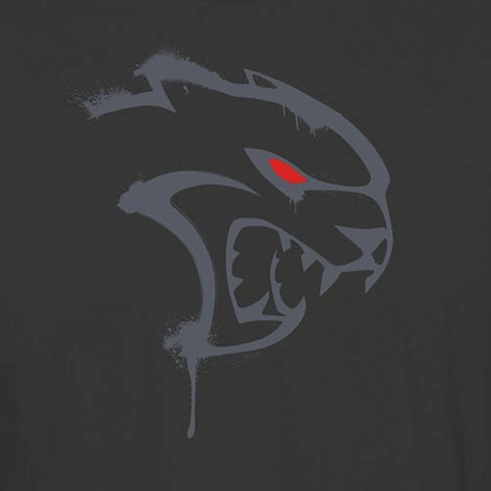 Dodge Life SRT® HellCat Redeye Graffiti T-Shirt in Black Größe XL
