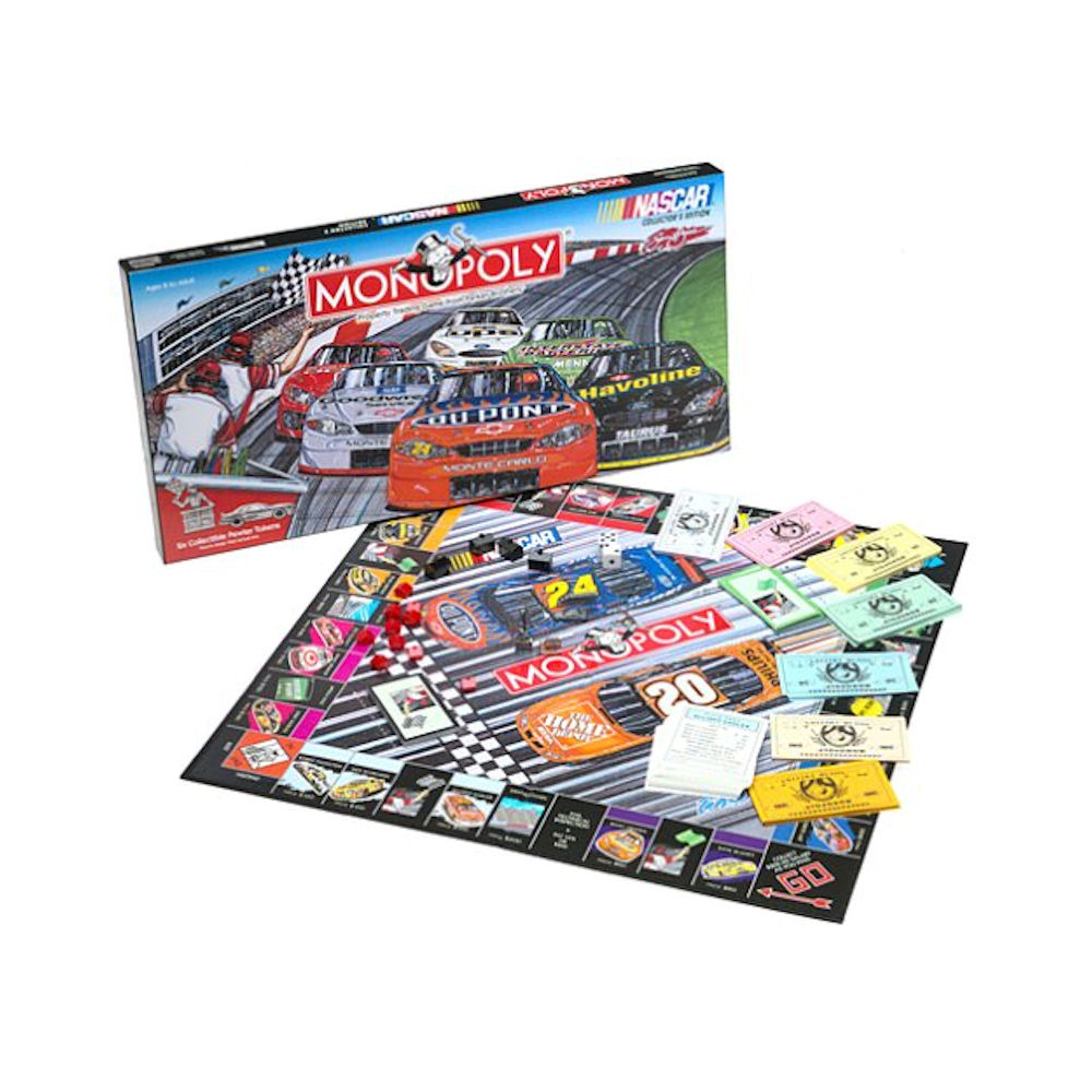 2002 Nascar Monopoly Sam Bass Edition Parker Brothers