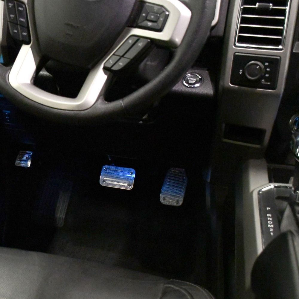 Billet Pedals (2-pieces) from Putco for 2015-2020 Ford F-150 Automatic