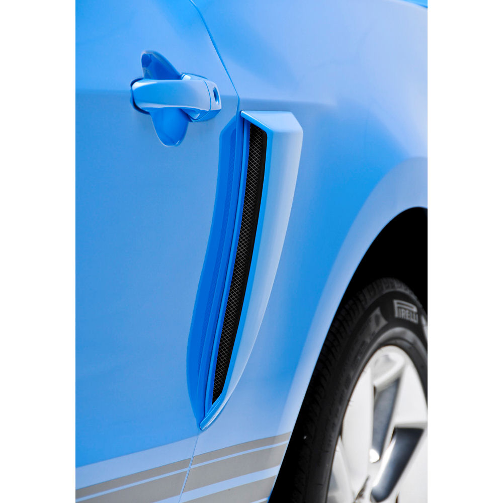 3D Carbon Side Quarter Scoops 2010-2014 Ford Mustang