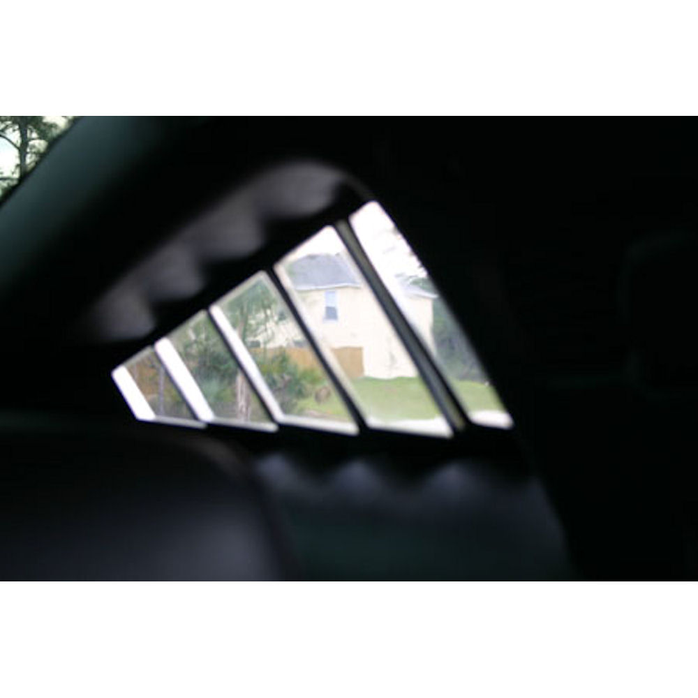 SHR Quarter Window Louvers for 2010-2014 Ford Mustang