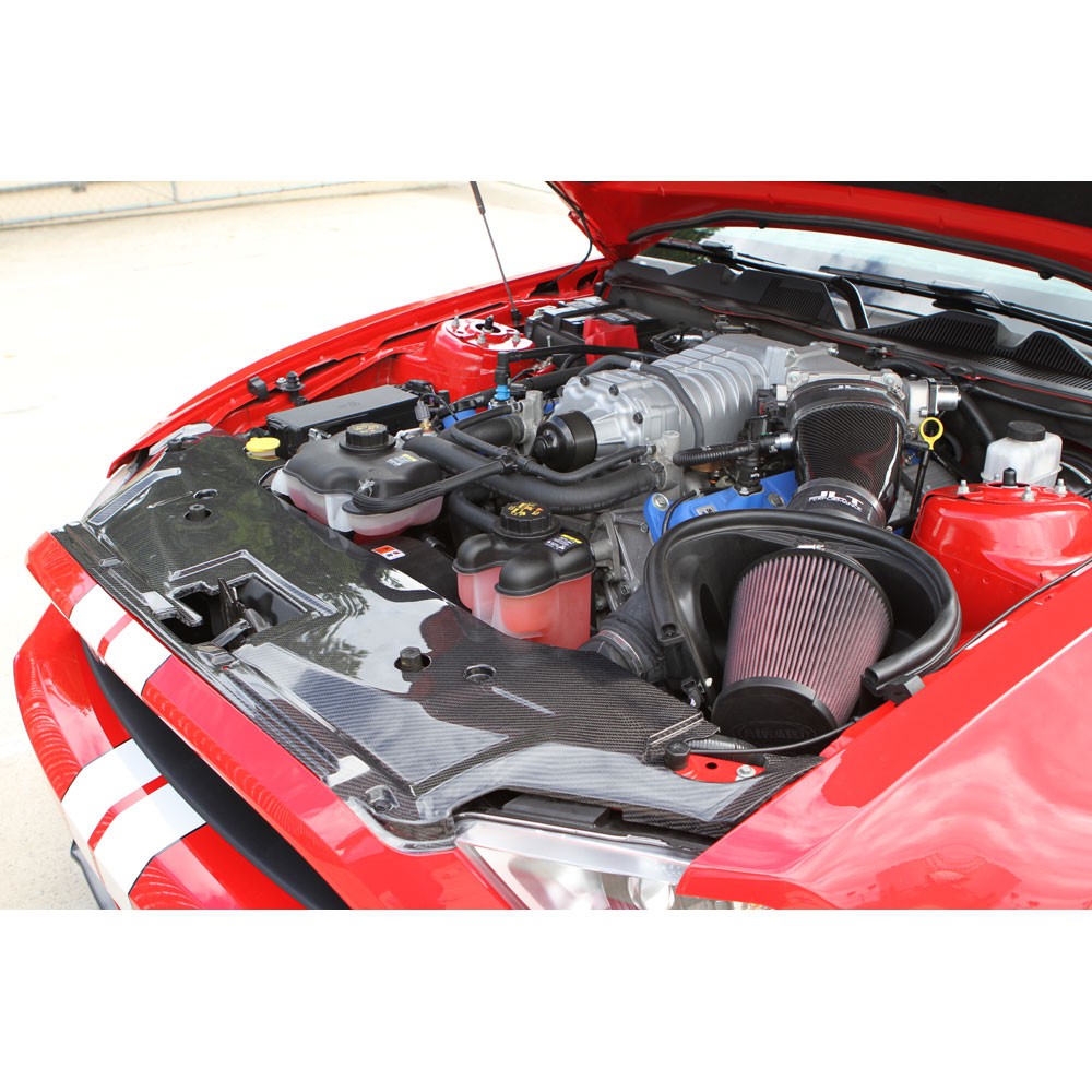 TruFiber Carbon Radiator Cover for 2010-14 Shelby GT500