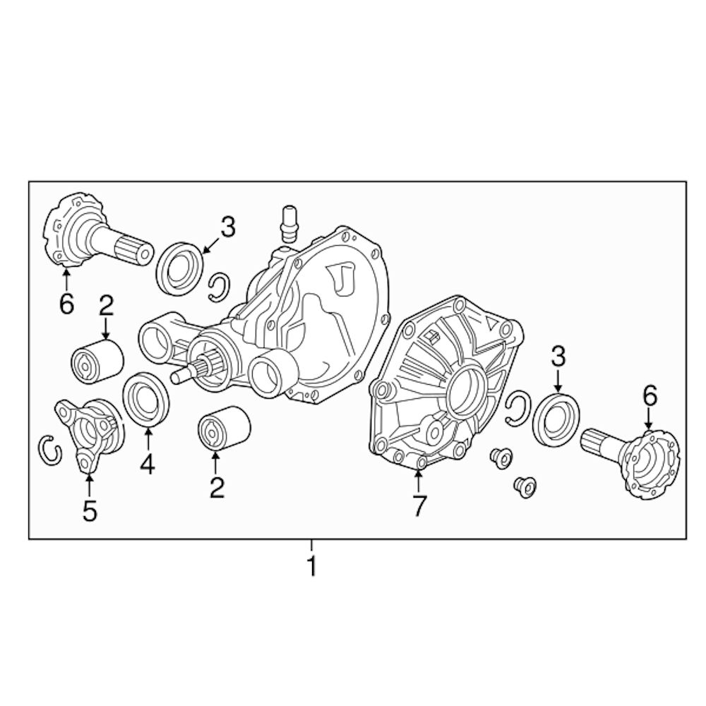OEM GM Rear Differential for 2016-2024 Chevy Camaro