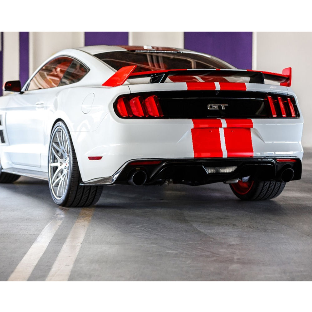3D Carbon Boy Racer Rear Wing 2015-2018 Ford Mustang